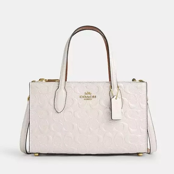 Coach | Bags | Nwt Coach Nina Small Tote Bag Signature Leather Ct584 ...